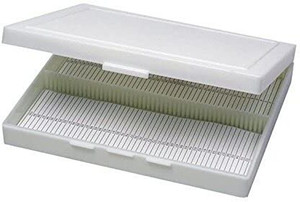 Apex Labs Slide Box for 100 Glass Slides Microscope Slide Box Price in ...