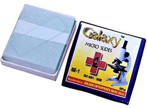 GALAXY SALES Microscope Plain Glass Slides for Microscope (75 x 25 x 1. ...