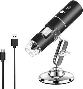 Flukey telecom Wireless WIFI USB Digital Microscope 50X-1000X Portable ...