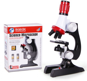 Mt hub Microscope for Kids Science Learning Tool Microscope Slide Box ...