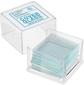 Jetflon Microscope Cover Slips 22mmx22mm Set-100pcs for Sample ...