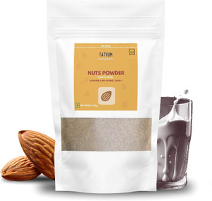 TATYUM Nuts Powder Milk Mix, Almond Flavour, Best for weight gain, No ...