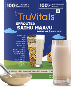 TruVitals Sprouted Multigrain Milk Mix with High Protein & Fiber ...