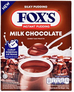 FOX'S Instant Pudding Milk Chocolate With Silky Texture Just Add Hot ...