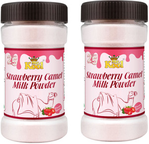 Mr.Kool Pure Freeze Dried Strawberry Flavor Camel Milk Powder 50gm.Pack ...