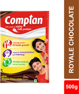 COMPLAN Nutrition Drink Powder for Children, Royale Chocolate Flavour ...