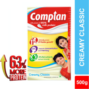 COMPLAN Nutrition Powder Drink for the Children, Creamy Classic Flavour ...