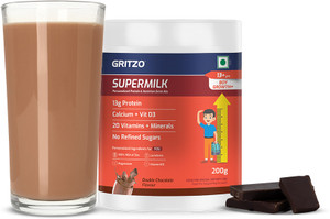 Gritzo SuperMilk Growth+ (Formerly Height+) (13+y Boys), 13g Protein ...