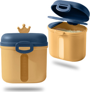 Bembika Milk Powder Storage Container with Scoop and Leveller- Yellow ...