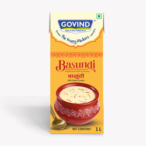 Govind Milk and milk products Govind Milk & Milk Products UHT Basundi ...