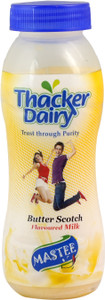 Thacker Dairy Butter Scotch Flavoured Milk Butterscotch Price in India ...