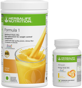 Herbalife Formula 1-Mix Shake Mango 500g + Lemon Afresh 50g Buttermilk ...