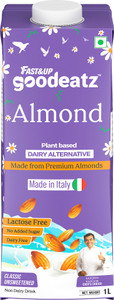 FAST&UP GoodEatz Almond Milk, Vegan Plant Based, Lactose Free, No Oily ...