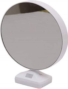 rk hub 2 in 1 Portable Plastic Round Photo Frame Magic Mirror with LED ...