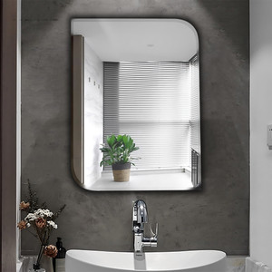 Germa Sanitarywares One Side Curve Edge Wall Mounted Frameless Mirror ...