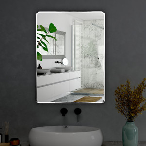 Plantex Rectangle Shape Mirror for Wash Basin/Mirror for Wall/Bedroom ...