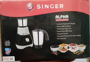 SINGER NEW 500 W Mixer Grinder Price in India - Buy SINGER NEW 500 W ...