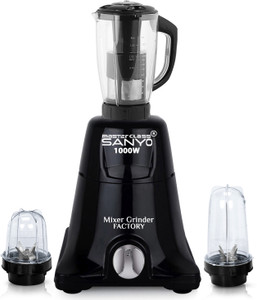 Masterclass Sanyo 1000-watts Nexon Mixer Grinder with 2 Bullets Jars ...