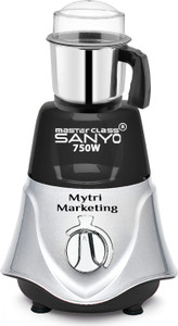 Masterclass Sanyo Rocket Chutney Jar 750 W Mixer Grinder Price in India ...