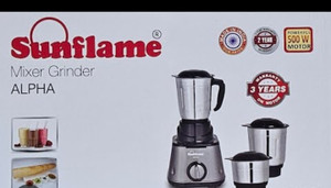Sunflame Alpha 500 W Mixer Grinder Price in India - Buy Sunflame Alpha ...
