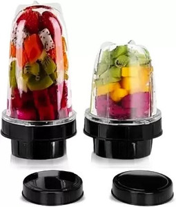Muenterprises Bullet Jar for Mixer Grinder Set of 2 Mixer Juicer Jar ...