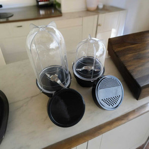 rotexa Bullet Jar Set of 2 (530 ML & 350 ML) Mixer Juicer Jar (530 ml ...