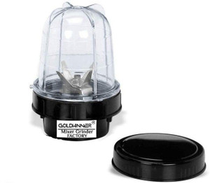 Goldwinner Bullet Jar for Mixer Grinder Small Set of 1 (350 ML) ABS ...
