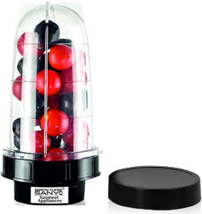 Masterclass Sanyo Bullet Jar for Mixer Grinder Large Set of 1 (530 ML ...