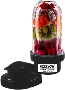 Masterclass Sanyo Big Bullet Jar for Mixer Grinder Jar (530 ML) with ...