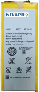 NIVAPRO Mobile Battery For MOTOROLA HG30 Moto G6, G5S, G5S Plus XT1791 ...