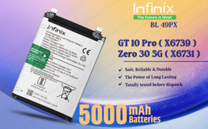 Infinix Mobile Battery For BL 49PX Infinix GT 10 Pro( X6739 ) / Zero 30 ...
