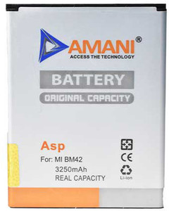 amani Mobile Battery For Mi Note 1 (BM42) Price in India - Buy amani ...