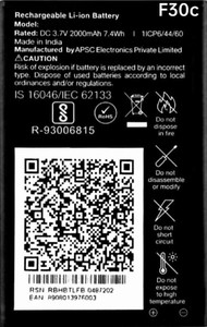 TokTon Mobile Battery For Compatible Jio Jio Phone F30c / All Jio ...