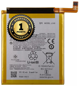 ZIZTRON Mobile Battery For Motorola Moto E 2020 XT2052 LC40 (3550mAh ...