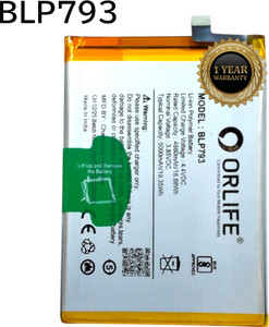 orlife Mobile Battery For Realme 20 (Narzo 30A) Realme C12, C15, BLP793 ...