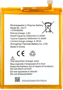 Trasco Mobile Battery For TECNO Tecno Camon iSky3 KB3 / Camon i4 CB7 ...