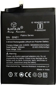 Boxtron Mobile Battery For Original Redmi Mi Xiaomi Poco X3- BN61 ...