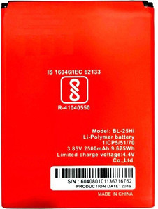 GIFFEN Mobile Battery For ITEL 1520 ( BL-25HI ) - High Backup Guranteed ...