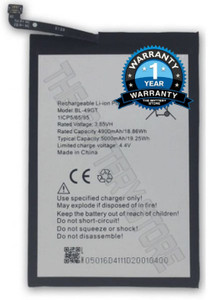 GILERINS Mobile Battery For Tecno Original BL-49GT Battery for Tecno ...