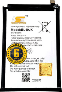 ASOSS ENTERPRISES Mobile Battery For Infinix (BL-49JX) 100% Original ...