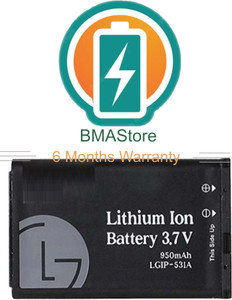Mstore Mobile Battery For LG LGIP-531A Feature Phones Flip Phones Price ...