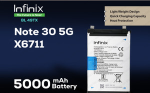 Infinix Mobile Battery For BL 49TX Infinix Note 30 5G( X6711 ) -5000 ...