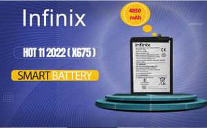 Infinix Mobile Battery For BL 48DX Infinix Hot 11 2022 ( X675 ) -5000 ...