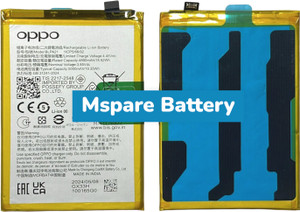 Mspare Mobile Battery For Oppo A18 4G | Model BLP-A21 {5000mAH} Price ...