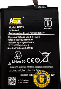 ASOSS ENTERPRISES Mobile Battery For REDMI Mi 10/ 10 Prime ( BN63 ) 100 ...