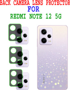 EJZATI Back Camera Lens Glass Protector for REDMI NOTE 12 5G Price in ...