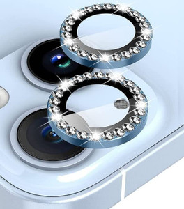 VOSKI Back Camera Lens Ring Guard Protector for iPhone 15 Plus Diamond ...