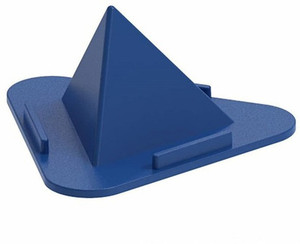 AKSP Pyramid Shape Desktop(Color as per Availability) Mobile Holder ...