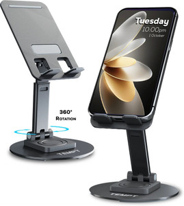 Tempt Flexi Pro Mobile Stand with 360°Rotatable & Height Adjustable ...