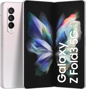 (Refurbished) Samsung Galaxy Z Fold3 5G (Phantom Silver, 256 GB) Price ...